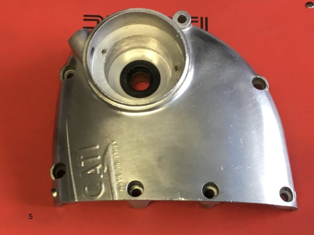 timing/oil pump engine cover - Classic Italian Bikes