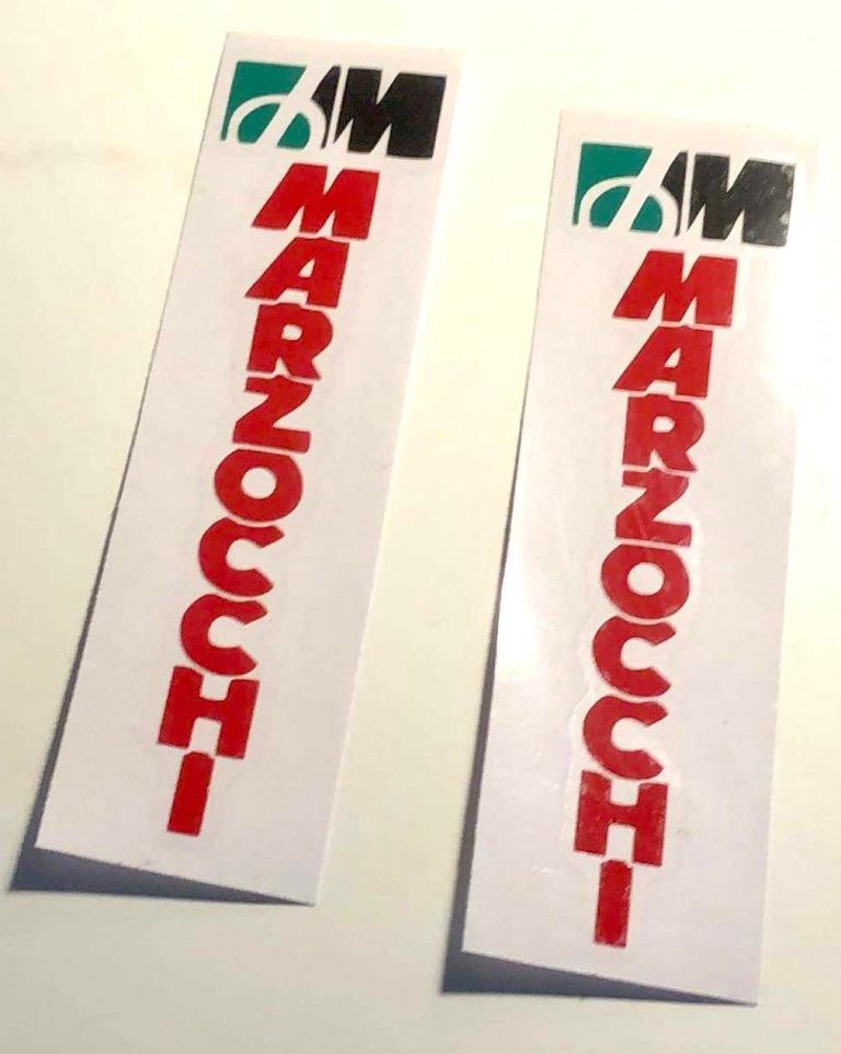 Marzocchi set fork sliders stickers - Classic Italian Bikes